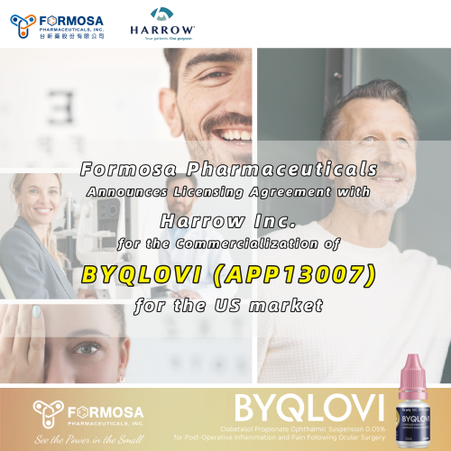 History - Formosa Pharmaceuticals, Inc.